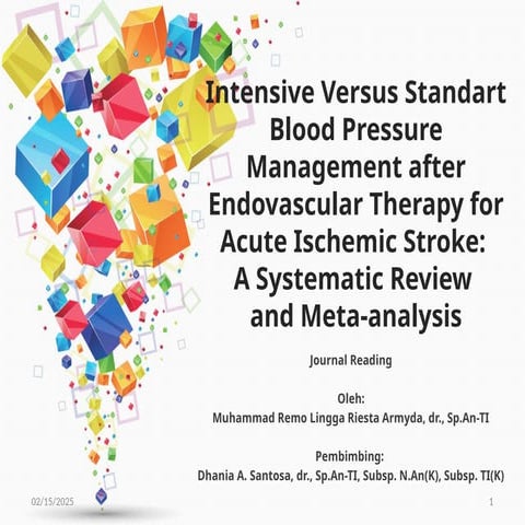Jurnal Reading intensive standart blood.pptx