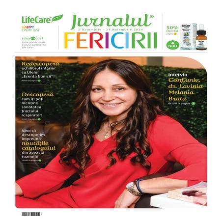 Jurnalul Fericirii Life Care Octombrie 2024 | PDF | Nutrition | Healthy ...