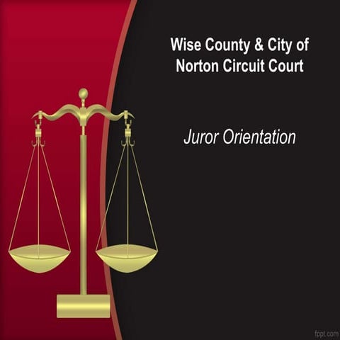 Jury Duty Orientation | PPTX