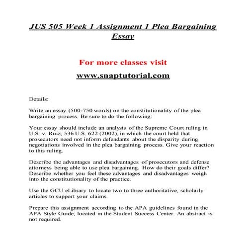 JUS 505 EXceptional Education/snaptutorial.COM