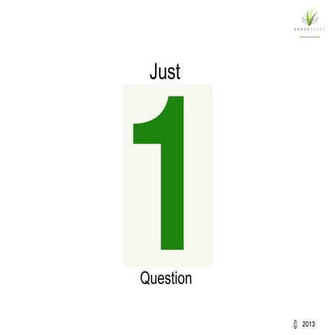 Just 1 question | PPT