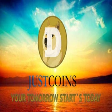 Justcoins Your Tomorrow Start's Today EN | PPT