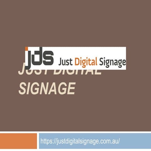 Digital Signboard Installation | Digital Signage For Education | PPT