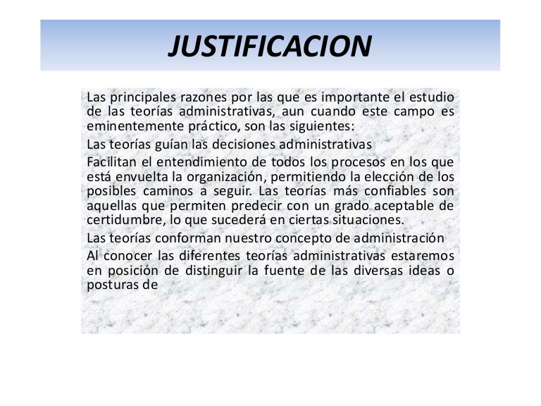 Justificacion De Un Proyecto Ejemplo