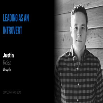 LEADING AS AN INTROVERT - JUSTIN REIST | PDF