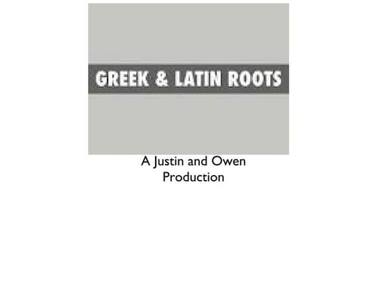 Root Word --> CARN | PDF