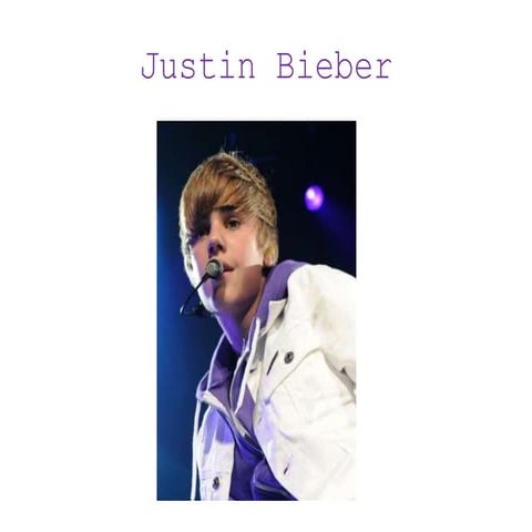 Justin bieber | PPTX