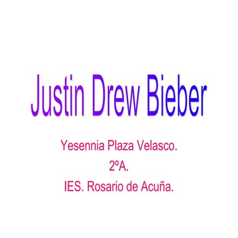 Justin Bieber | PPT