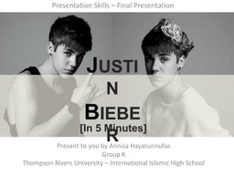 Justin bieber | PPT