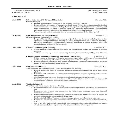 Justin022018 resume LI | PDF