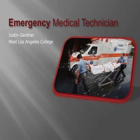 Justin gardner final_presentation | PPTX | First Aid | Injuries