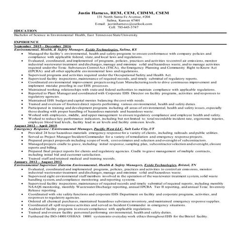 Justin harness resume 2016 | DOCX