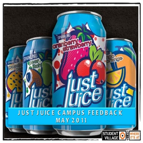 Student Village: Just Juice case study | PPT