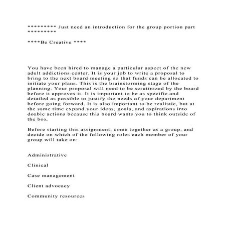 Just need an introduction for the group portion part .docx
