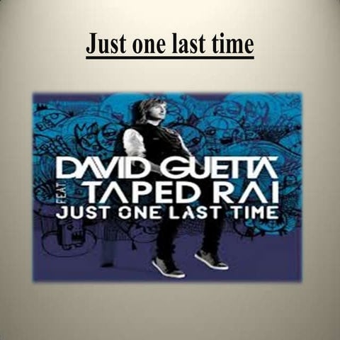 Just one last time | PPT