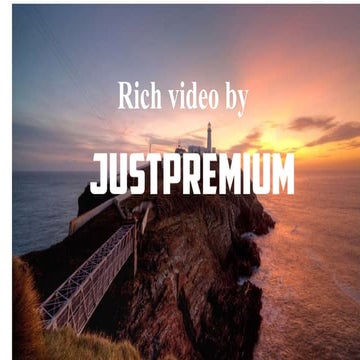 JustPremium Rich Video | PPTX