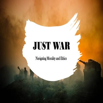 Just War Theory | PPT