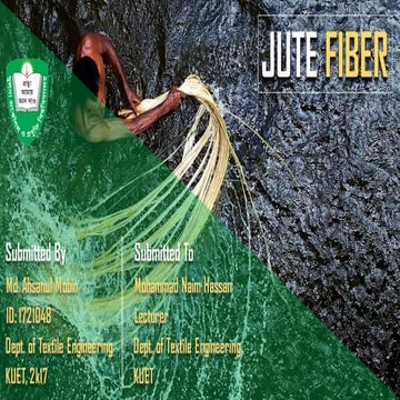 Jute Fiber | PPTX