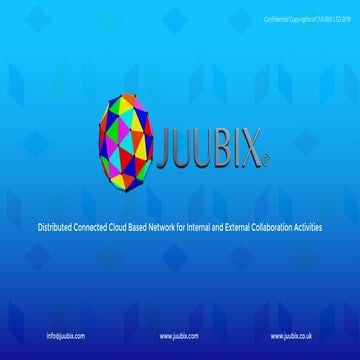 Juubix 2019 2020 pitch deck | PDF