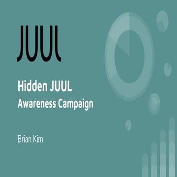 Juul Awareness Campaign | PPT