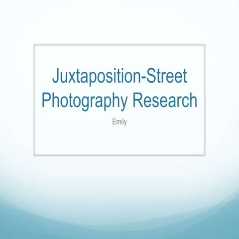 Juxtaposition | PPTX