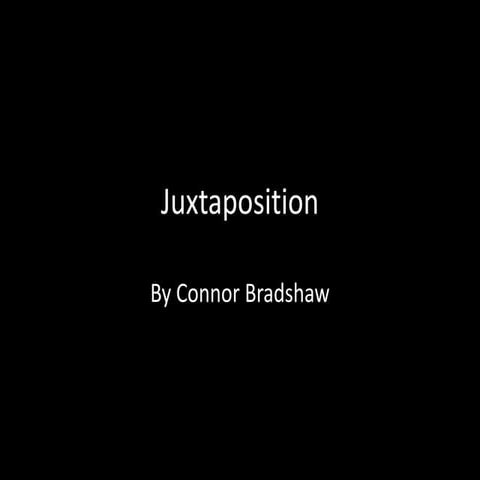 Juxtaposition | PPTX
