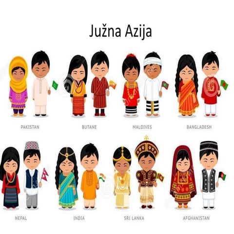 Juzna Azija stanovništvo | PPTX