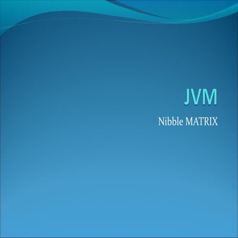 Jvm Ppt Programming Languages Computing