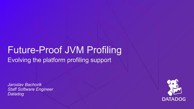 Java Profiling Future Ppt