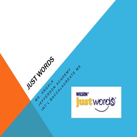 Just Words day 5 | PPTX