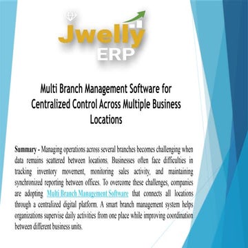 Jwelly ERP - Multi Branch Management Software.pptx