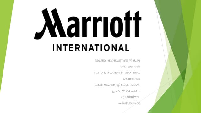 Marriott Case Study | PPTX