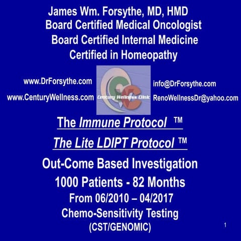 The Immune Protocol™ & The Lite LDIPT Protocol ™ 2017 | PPT