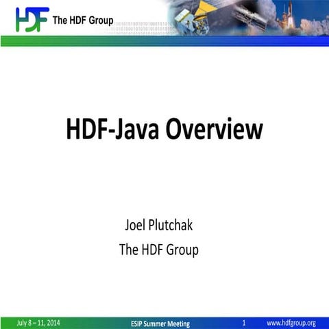 HDF-Java Overview | PPTX