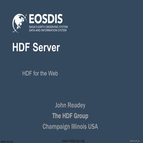 HDF Server | PPTX | Internet | Computing