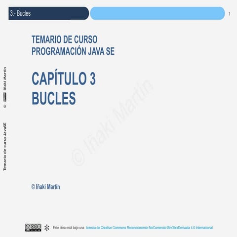 Jyoc java-cap03 bucles | PDF