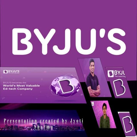BYJU'S PPT By Jyoti Sharma | PPTX