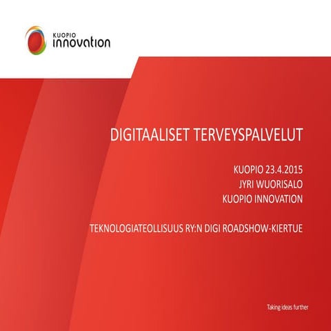 Digitaaliset terveyspalvelut | PDF