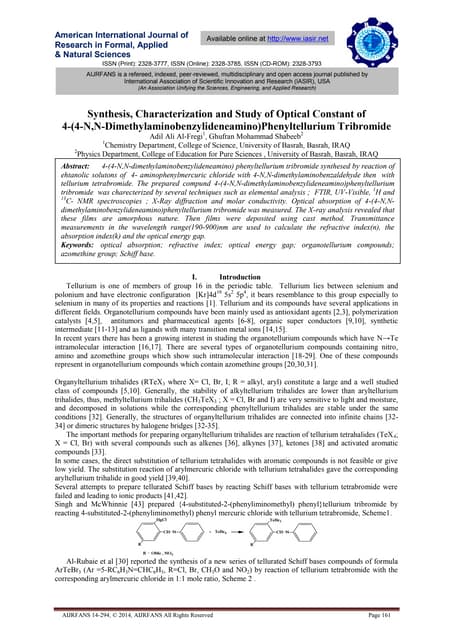 Novel Conductive Nano-composite Ink Based on Poly Aniline, Silver ...