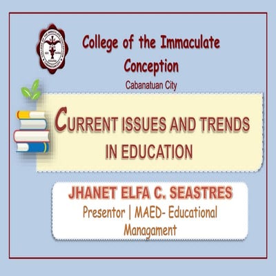 K-12 Basic Education Program (Current Issues and Trends in Education ...
