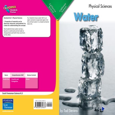 K.2 water (physical sciences) | PDF | Physics | Science