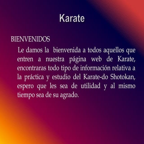 Karate-do | PPTX
