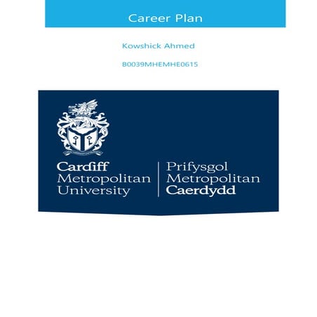 Career Plan | DOCX