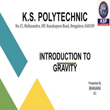 Gravity intro of Mechanical, electrical and plumbing.pptx