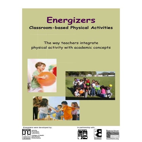 K 5 Energizers[1] | PDF