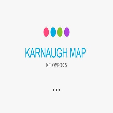 Karnough Map | PPTX