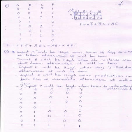 K-map (word problems) - Answers.pdf