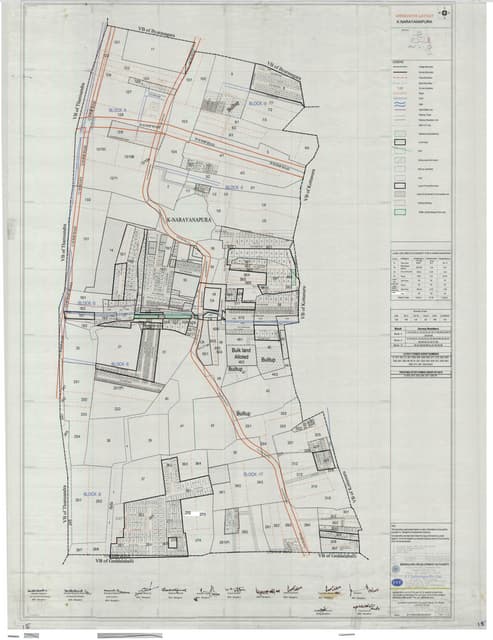 Revenue Keys- Begur Village Survey-Sketch | PDF