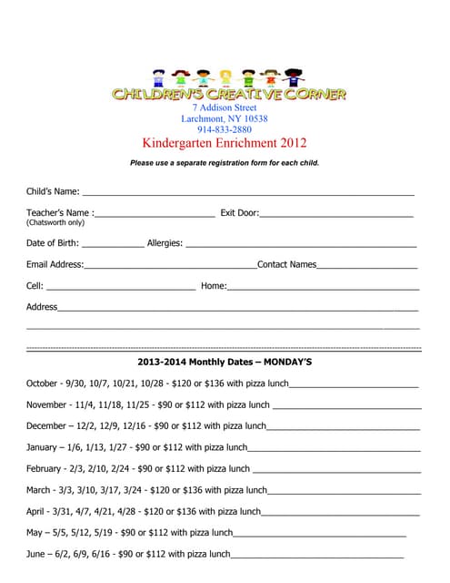 Registration Form Vbs 2025 VBS Downloadable Registration Form Bethel