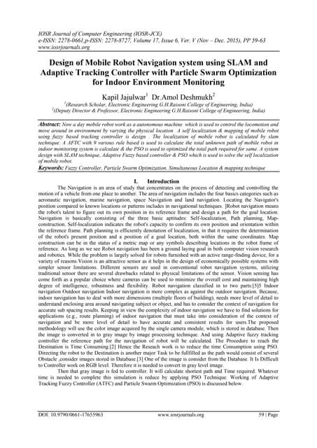 Design Of Mobile Robot Navigation System Using Slam And Adaptive Tracking Controller With